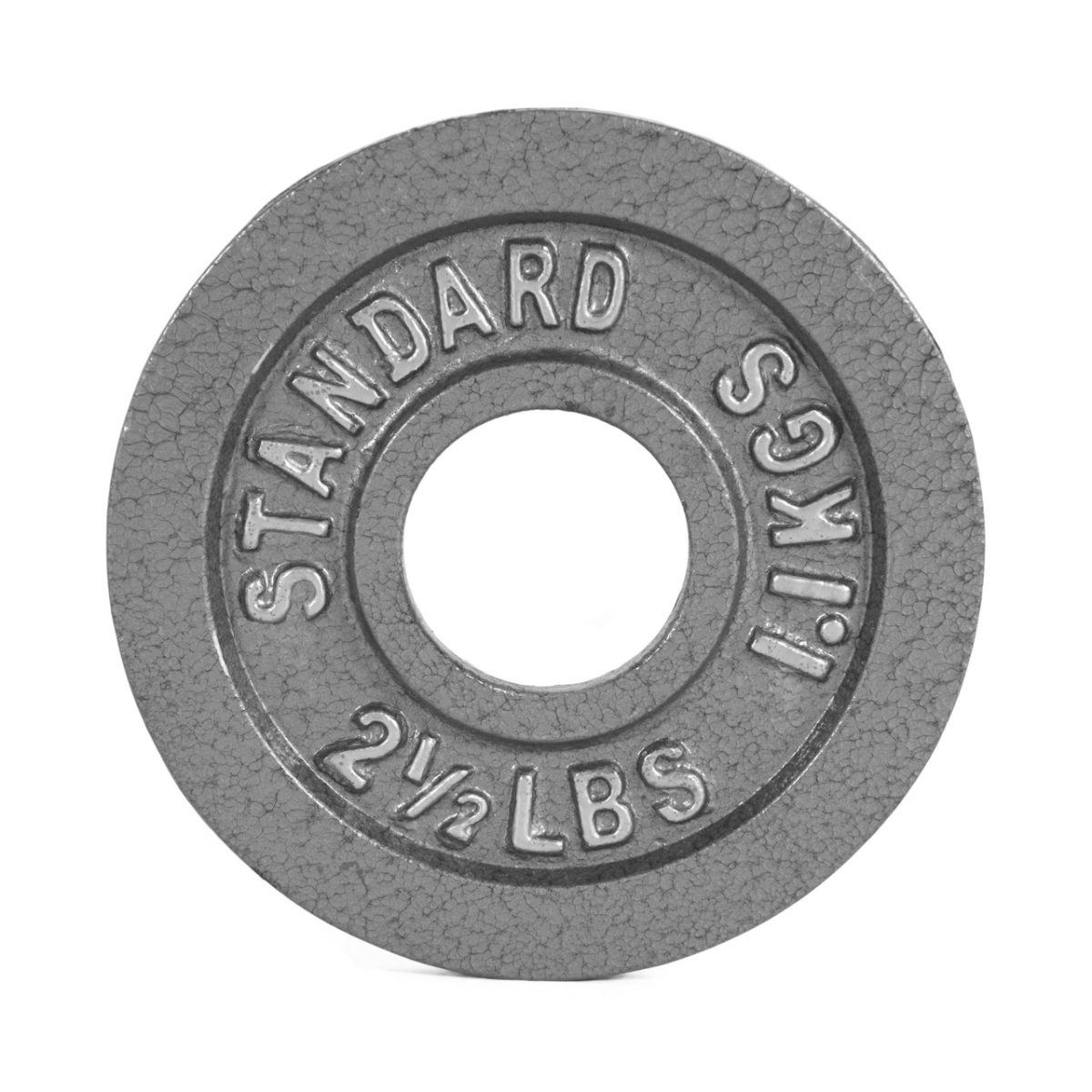 CAP STANDARD CAST IRON PLATE – GRAY – 12.5 LB | Gyms To Go