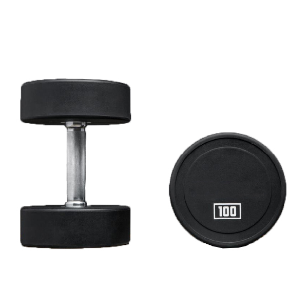 100LBS URETHANE DUMBBELL - South Florida Fitness Equipment Provider