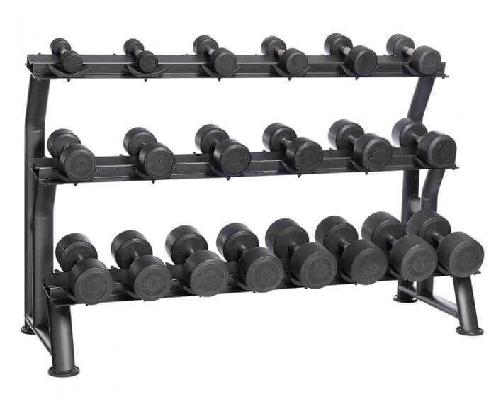 Hampton Dura Pro Urethane Dumbbells 5 50lb South Florida Fitness