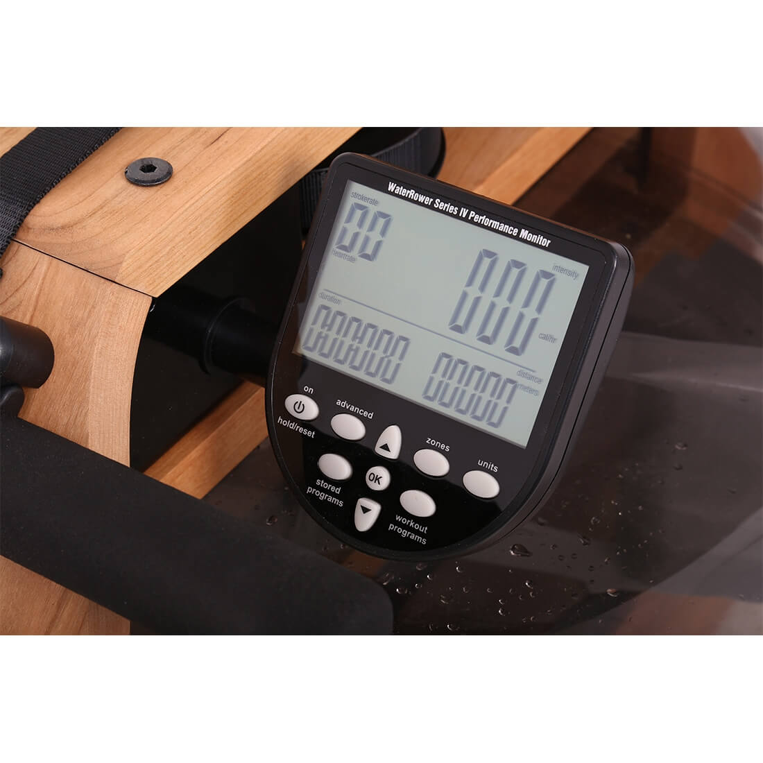 WaterRower Oxbridge Rowing Machine - S4 Monitor Gear